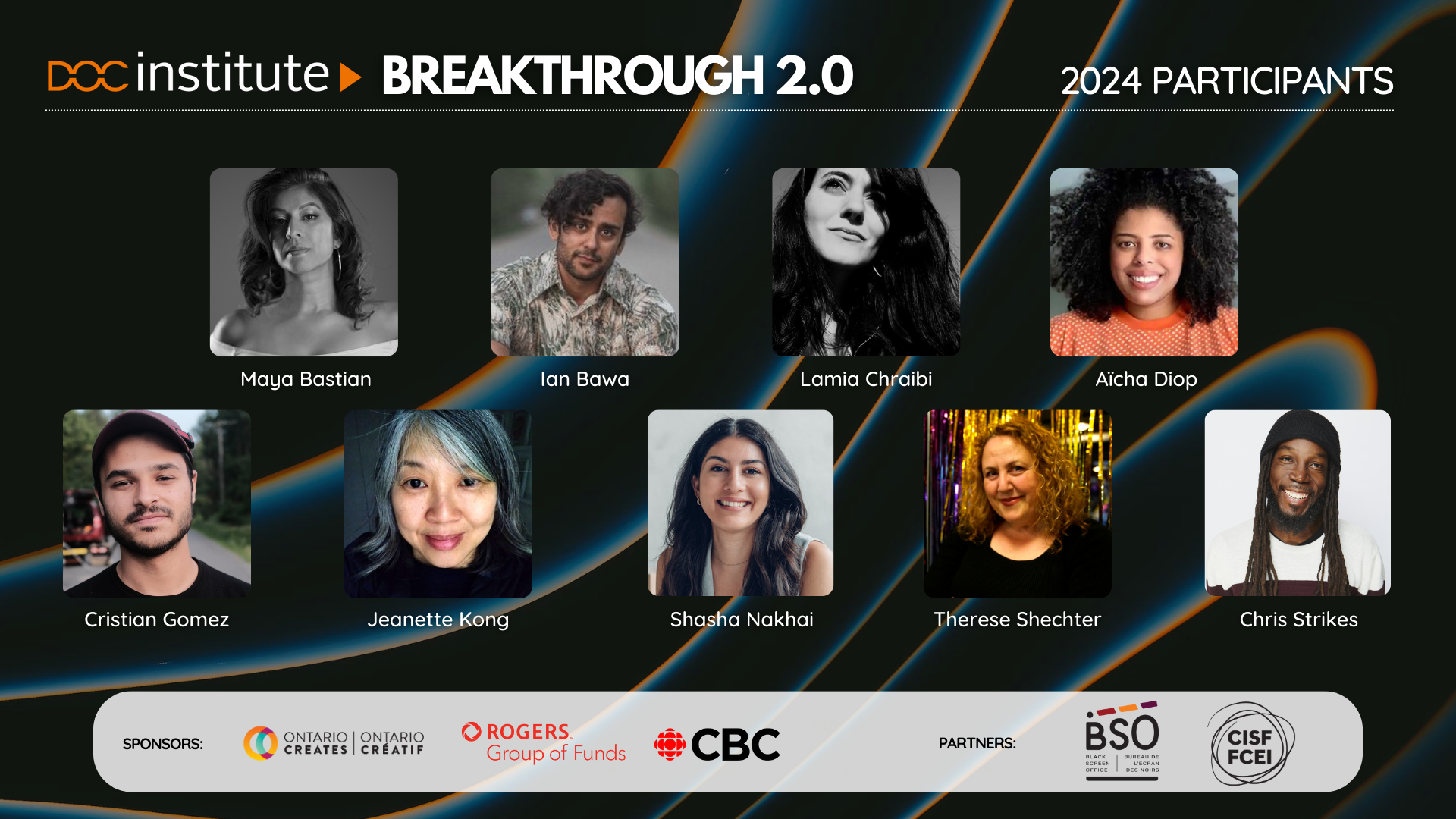 Breakthrough 2.0: Meet the 2024 Participants - DOC Institute